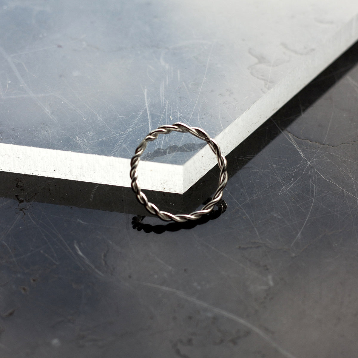 Twisted Wire Stacking Ring - 925 Sterling Silver – Stööki