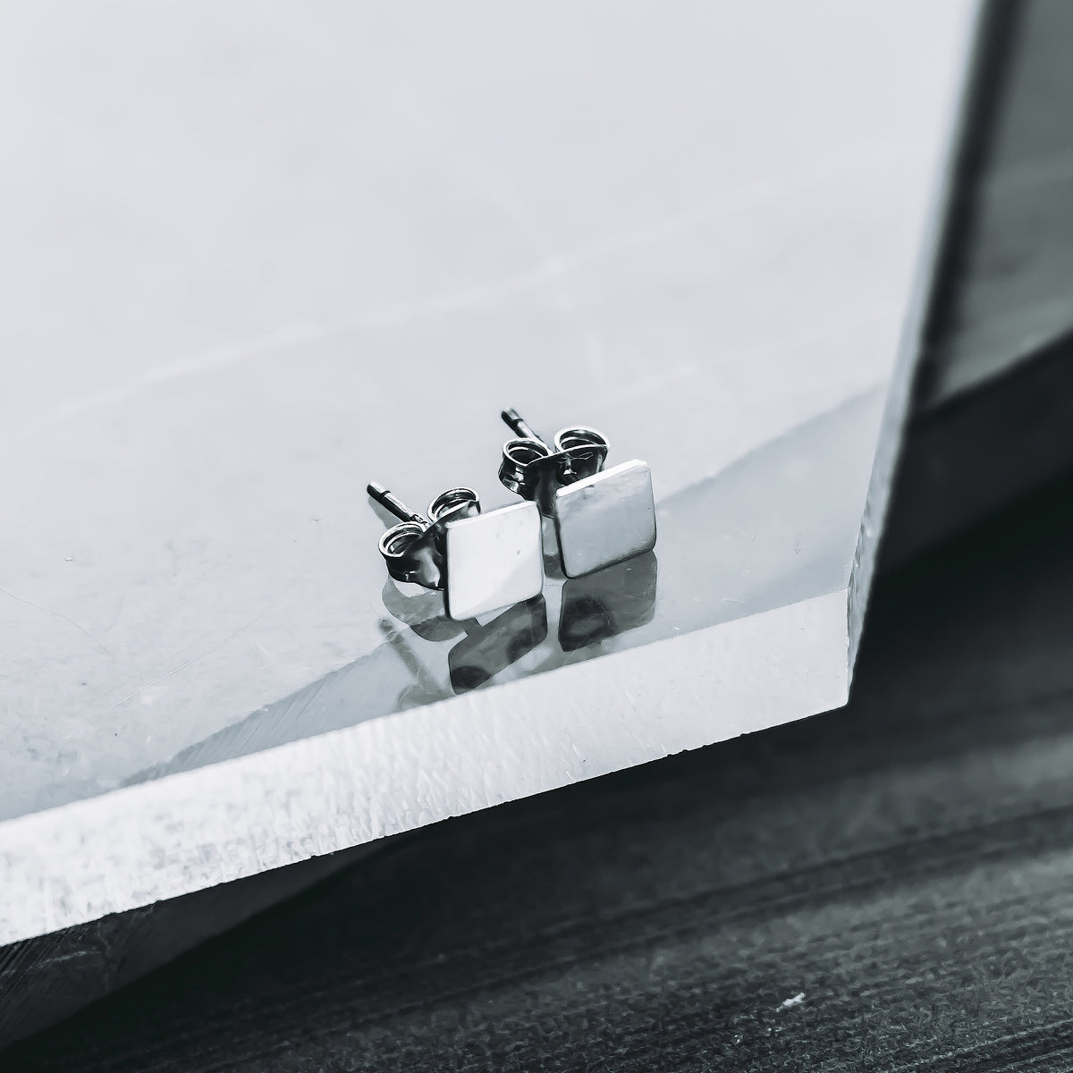 Quadrate Square - Stud Earrings – Stööki