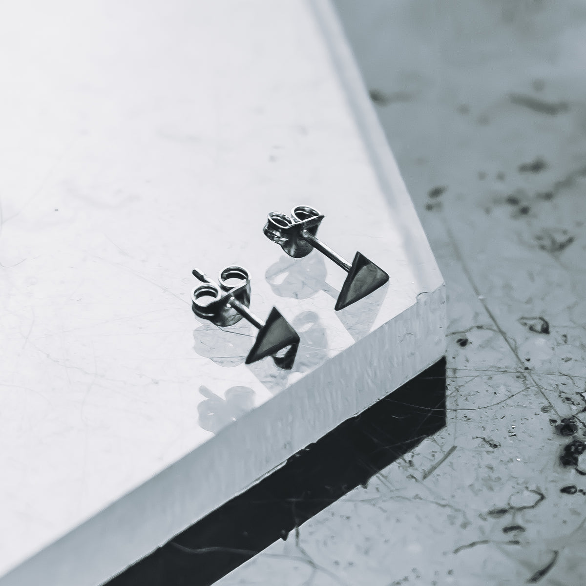 Trifecta Triangle - Stud Earrings – Stööki